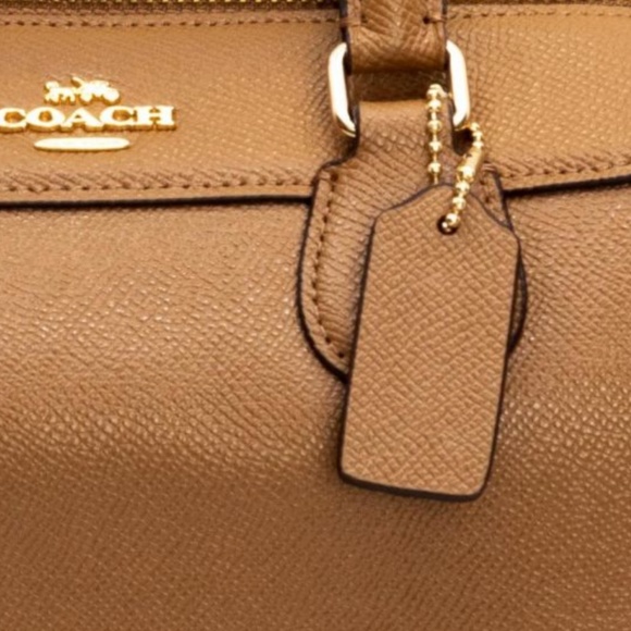 Coach | Bags | Coach Mini Bennett Satchel Crossgrain Leather New | Poshmark